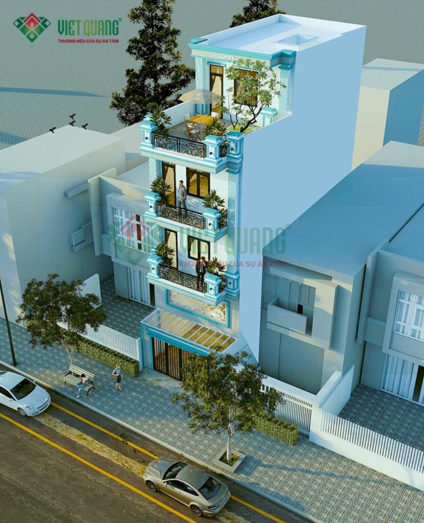 Chi phí xây nhà 4 tầng 90m2 của nhà thầu TOP 10 uy tín - Xây Dựng Việt ...